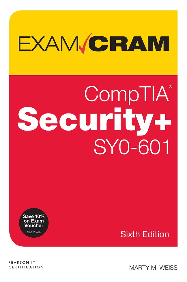 CompTIA Security+ SY0-601 Exam Cram, 6th Edition | Pearson IT Certification